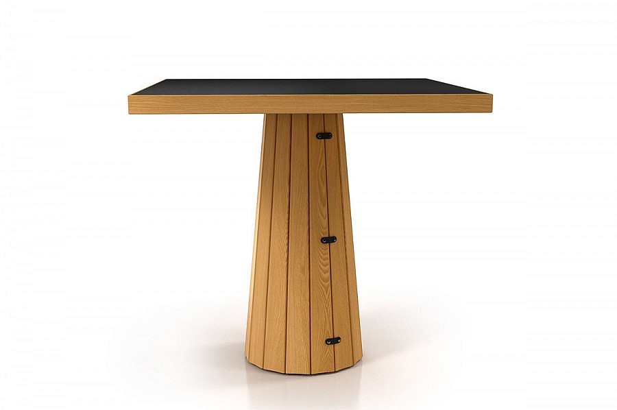 Container Table Bodhi with Linoak Top - Strle Svetila