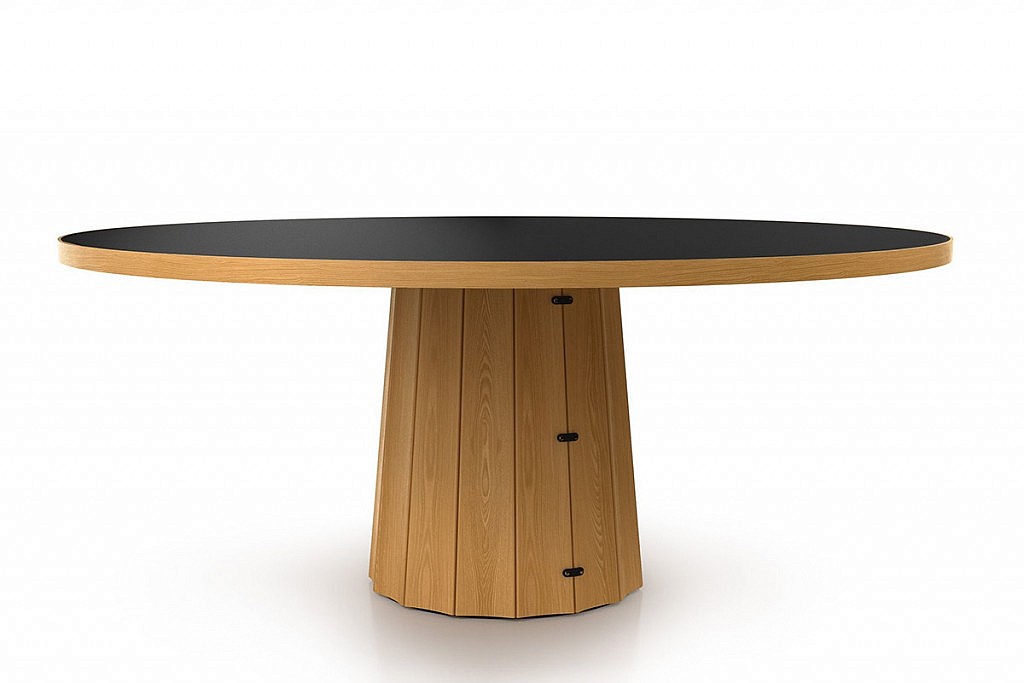Container Table Bodhi with Linoak Top - Strle Svetila